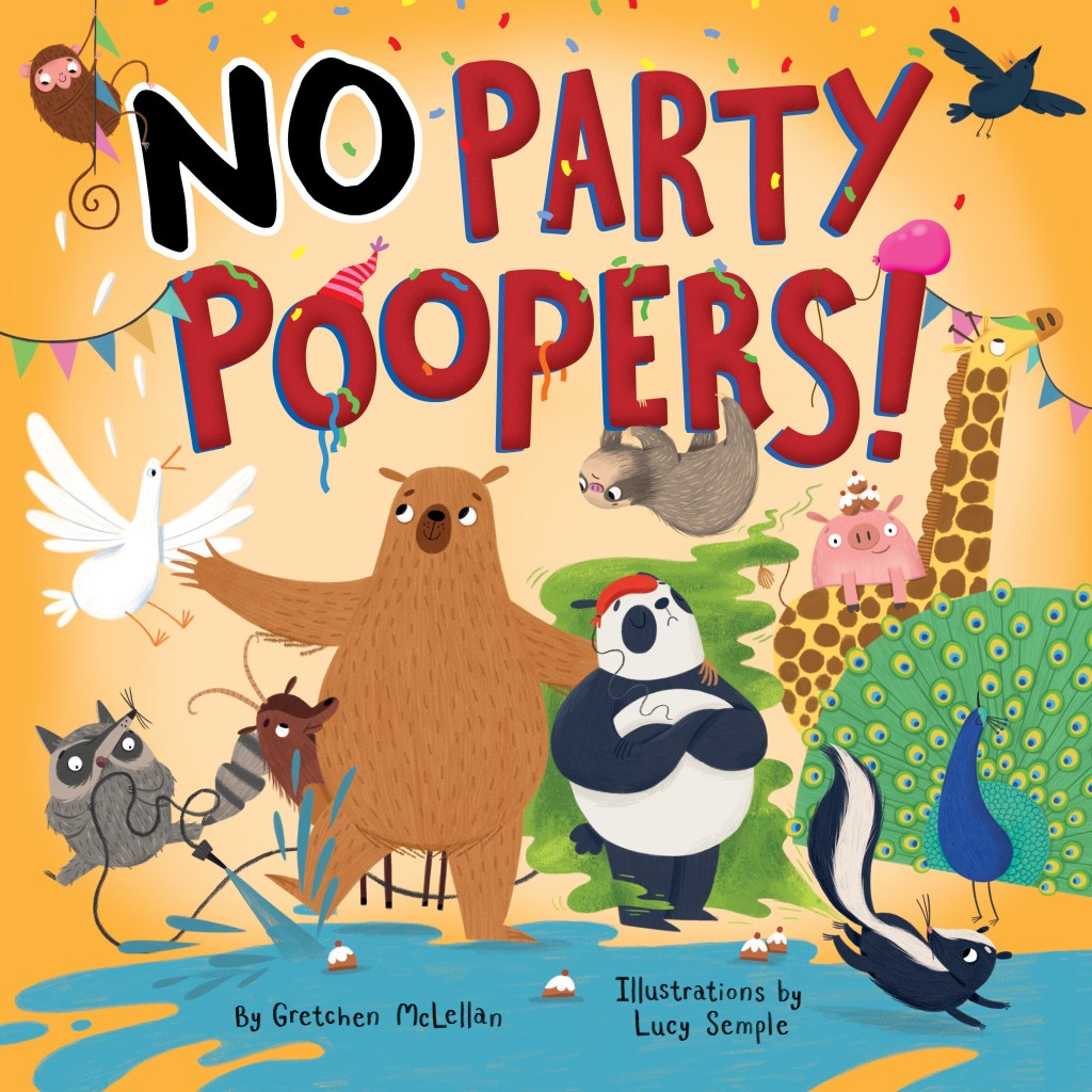 Cover Reveal: NO PARTY POOPERS | VIVIAN KIRKFIELD – Writer for Children