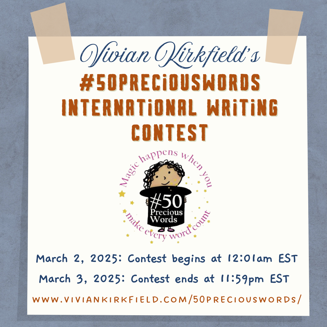 #50PreciousWords | VIVIAN KIRKFIELD – Writer for Children